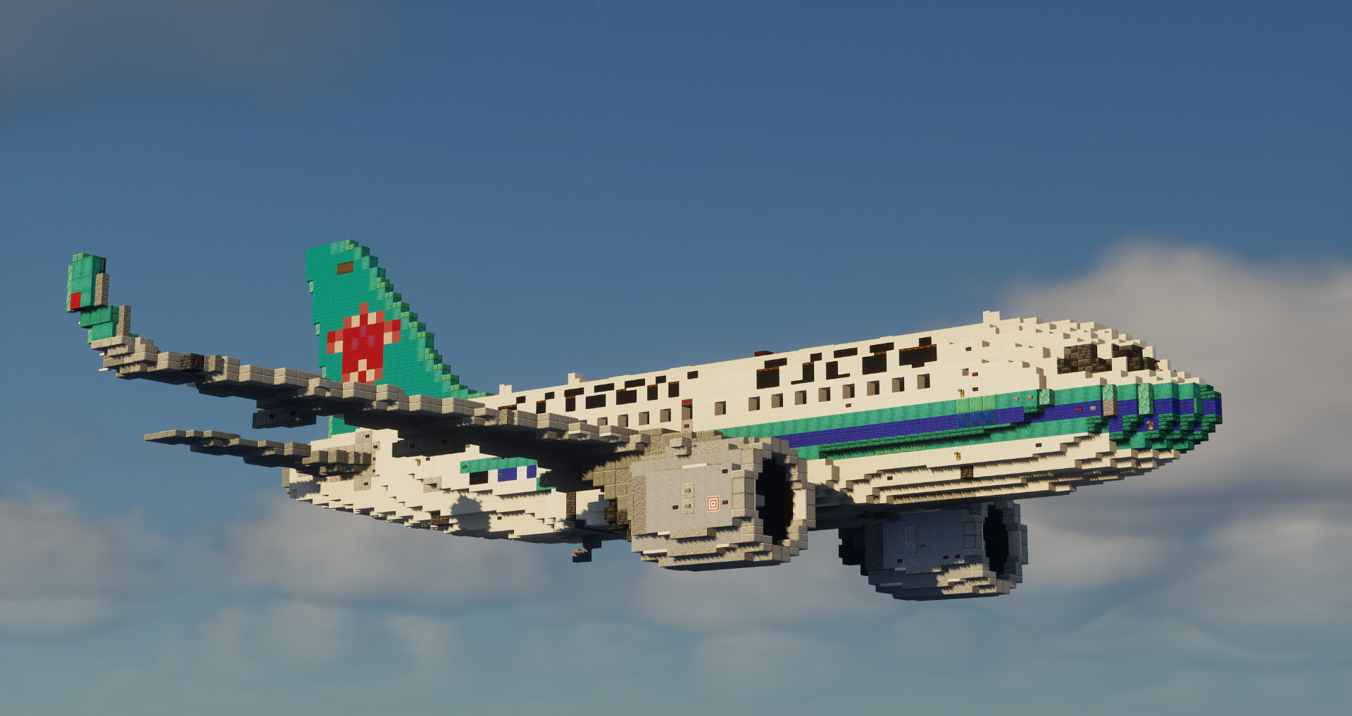 A319 NEO China Southern [2.7:1 scale] Minecraft Map