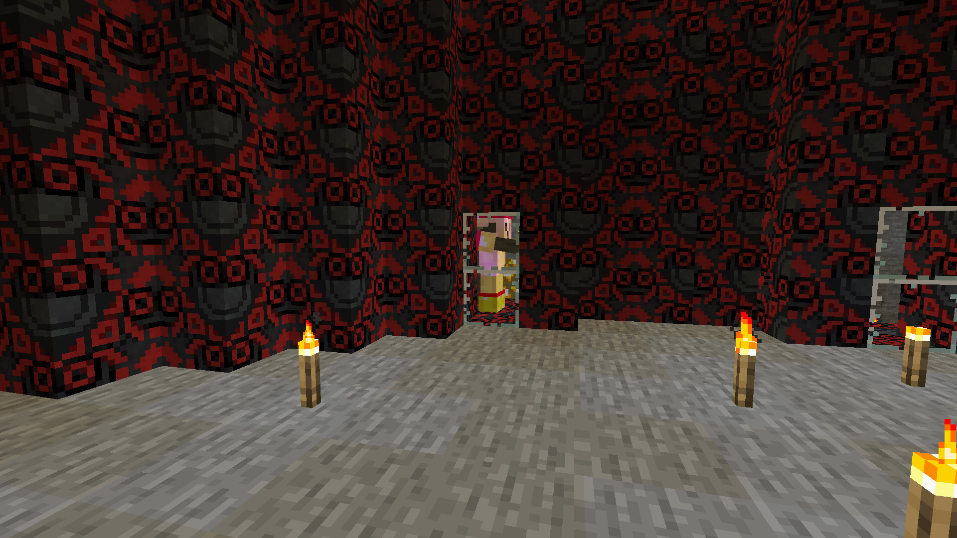 White tower, space inspiration. Minecraft Map