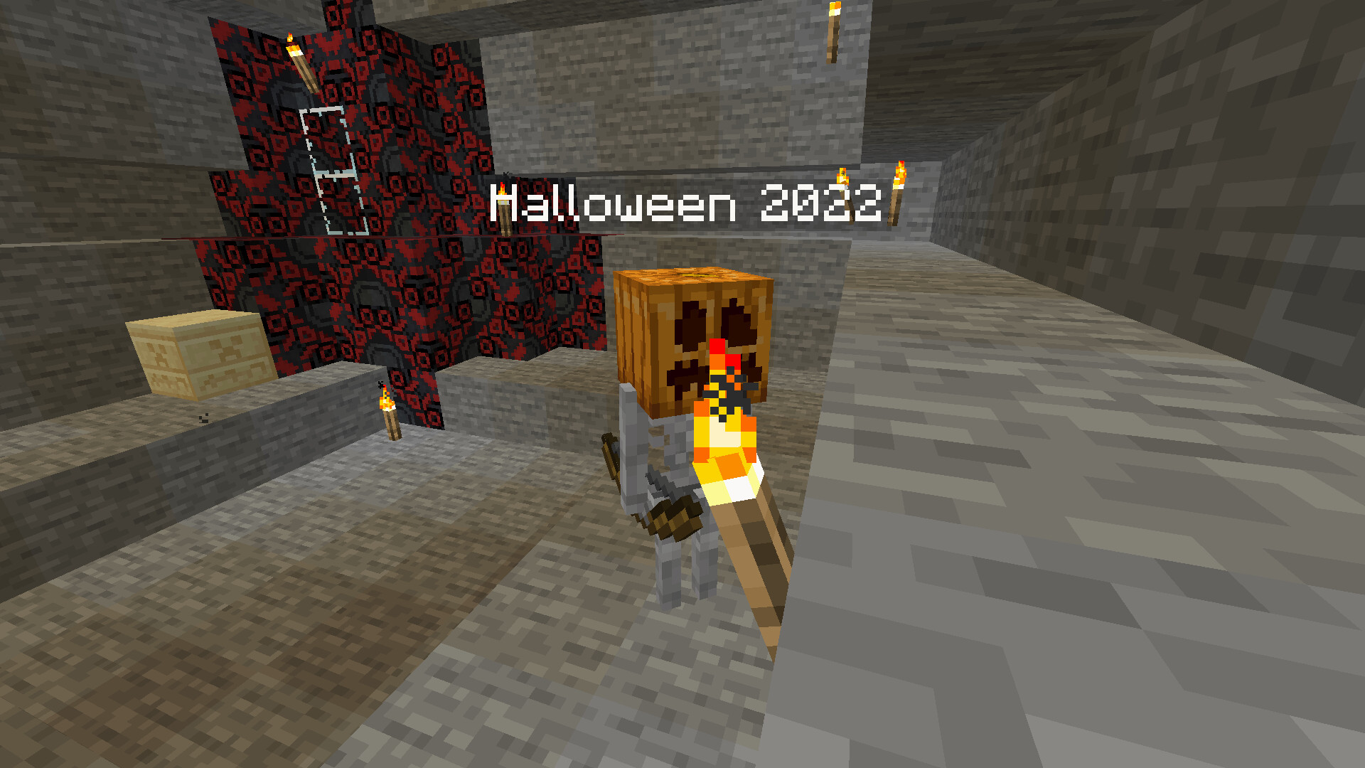 White tower, space inspiration. Minecraft Map