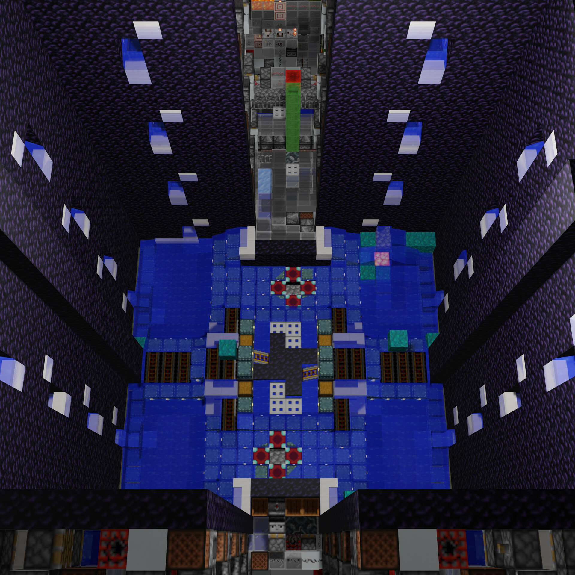 VINYNIV's 38k / hr Nether Tree Farm; Fully Playerless Minecraft Map