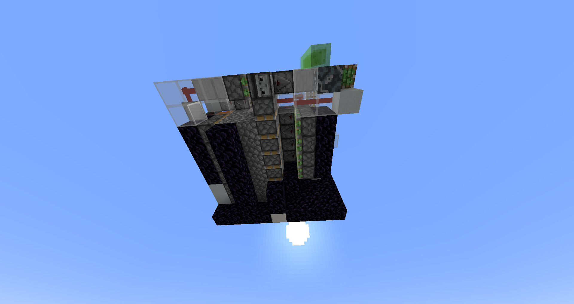 VINYNIV's 38k / hr Nether Tree Farm; Fully Playerless Minecraft Map