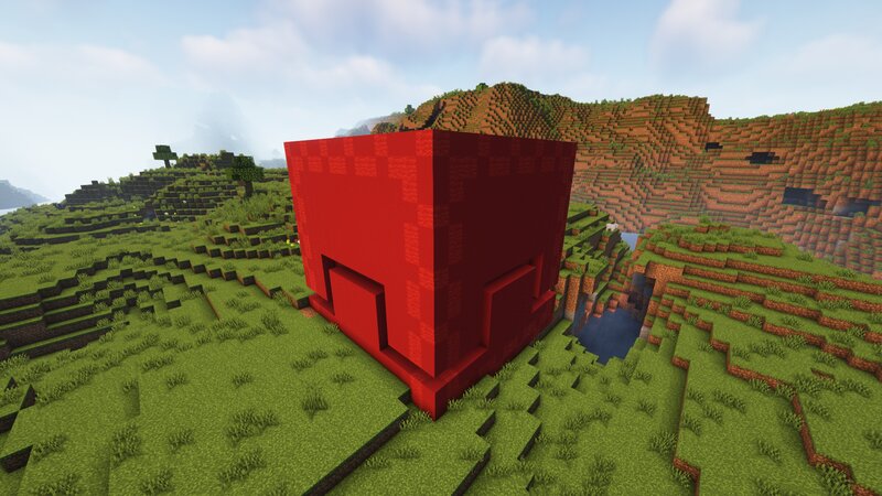 Giant Shulker 16x16 | red color Minecraft Map