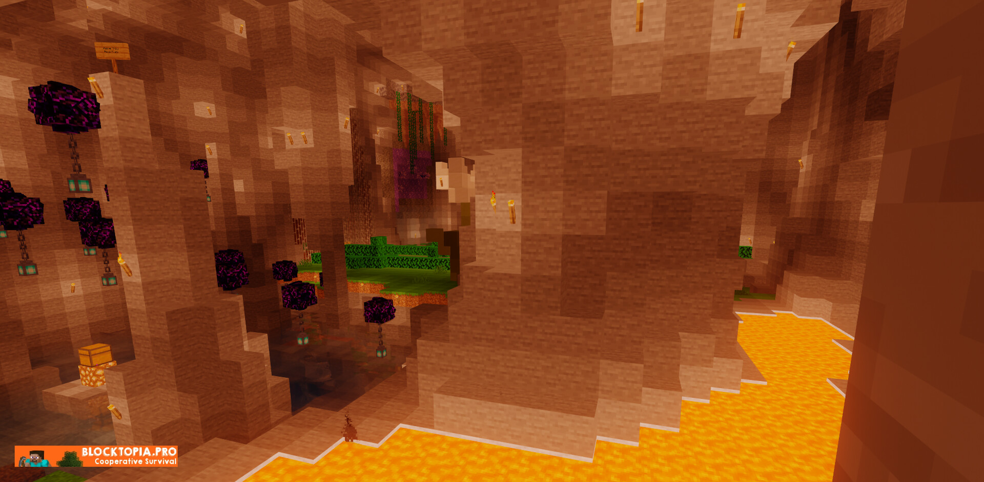 PvP Cavern Minecraft Map