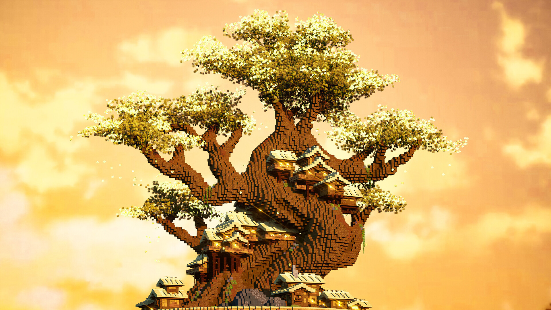 Golden Bonsai Minecraft Map