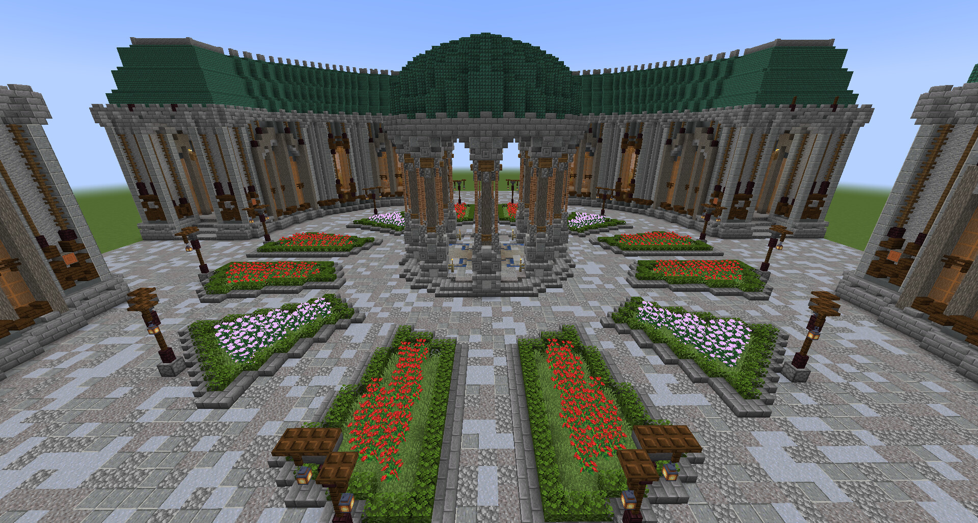 Server spawn Minecraft Map