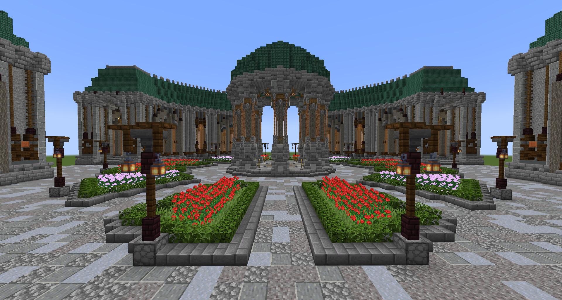 Server spawn Minecraft Map