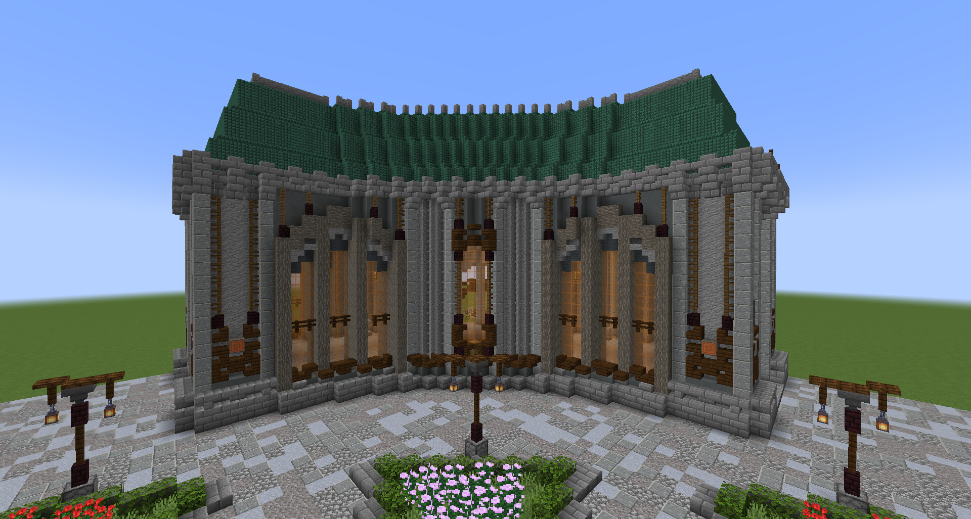 Server spawn Minecraft Map