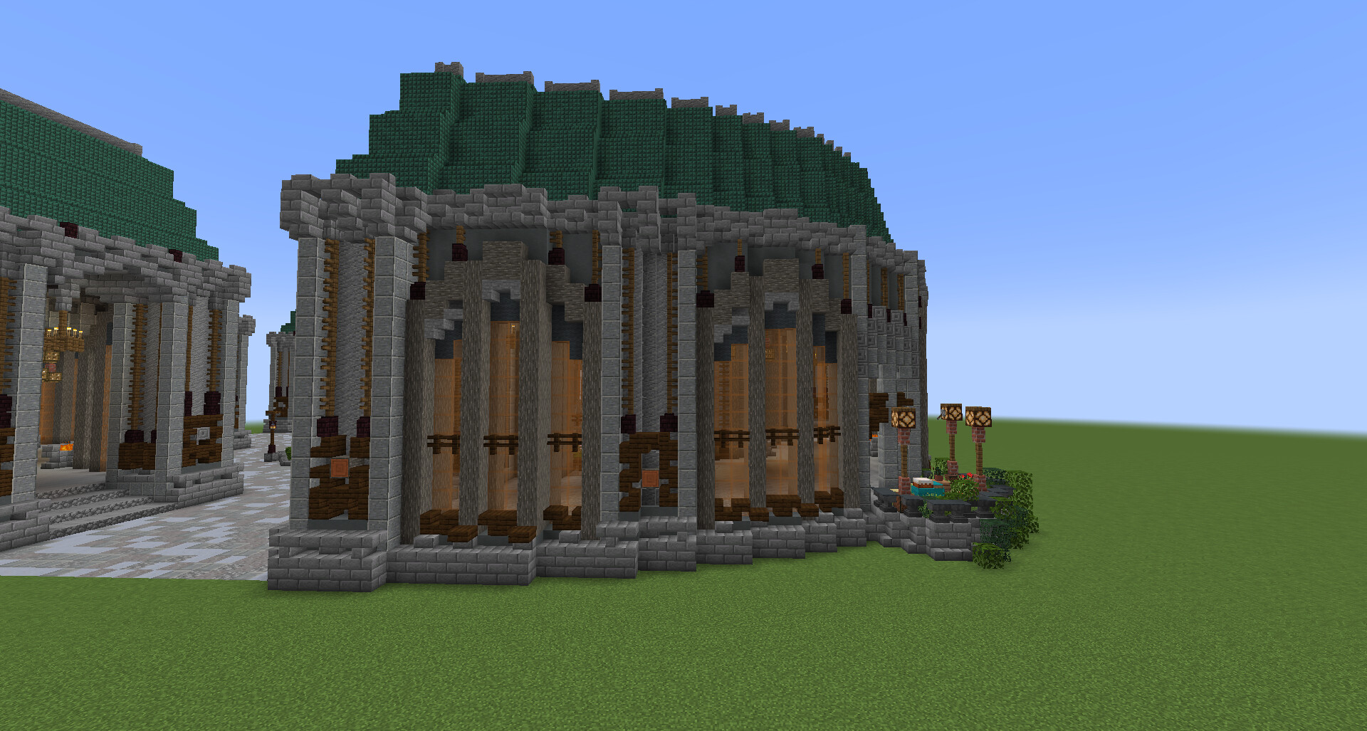 Server spawn Minecraft Map