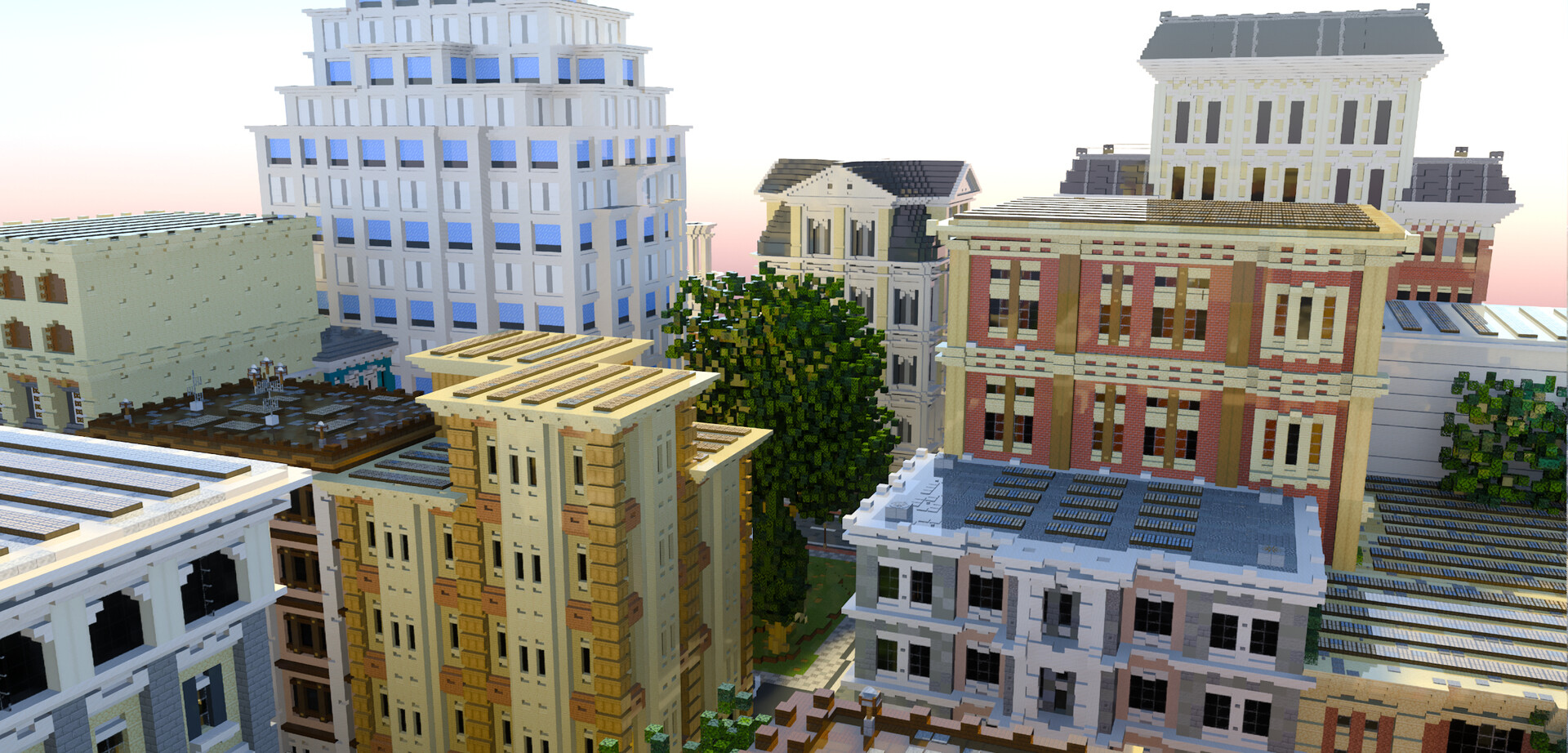 Minecraft City World: City of Atria Minecraft Map
