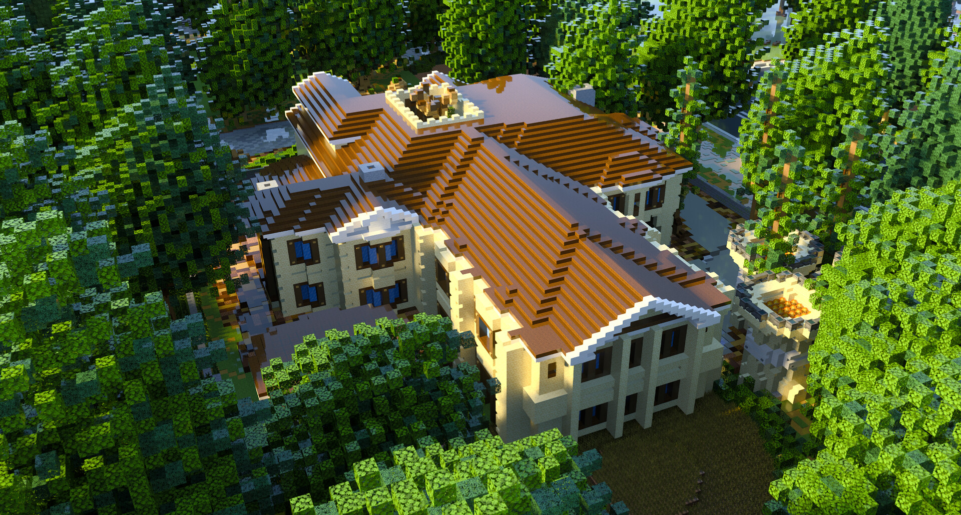 Minecraft City World: City of Atria Minecraft Map