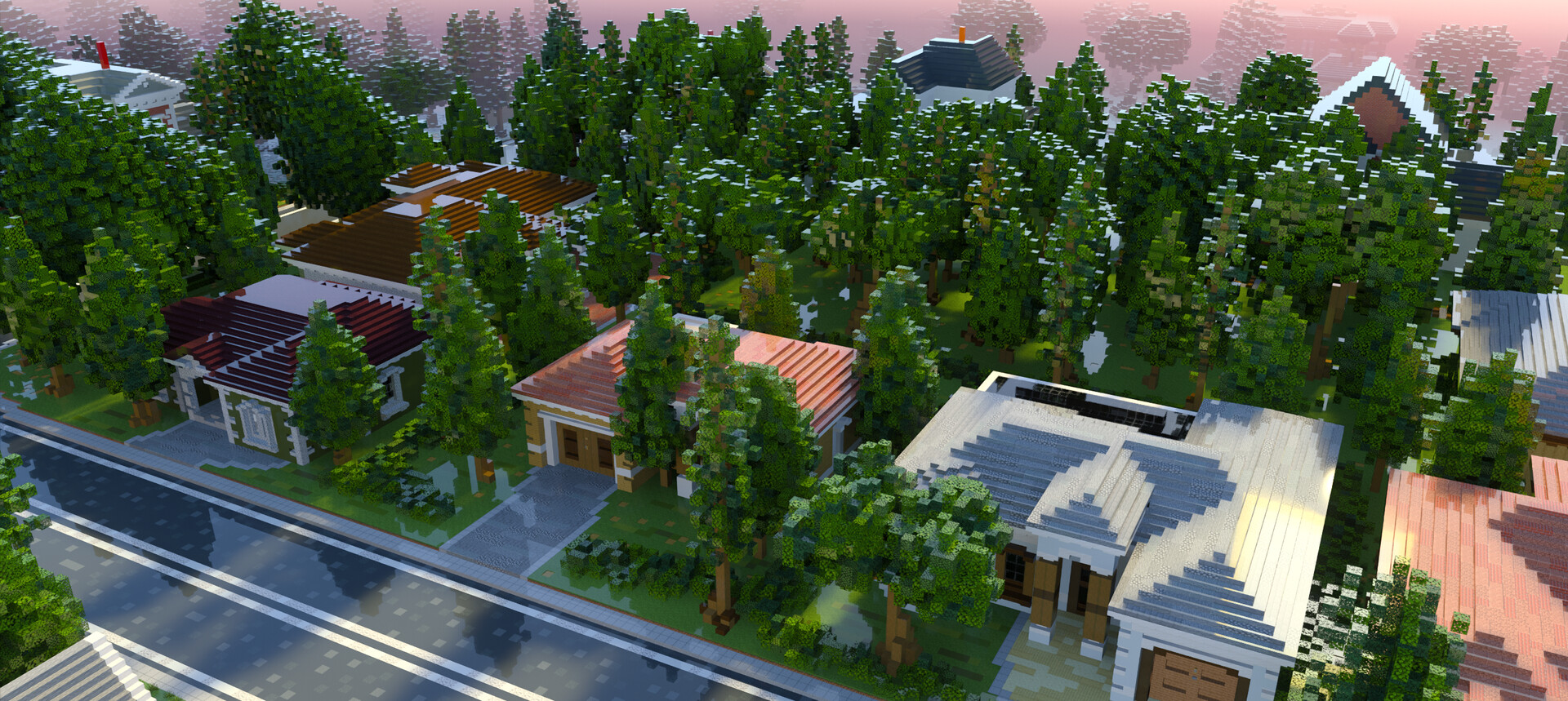 Minecraft City World: City of Atria Minecraft Map