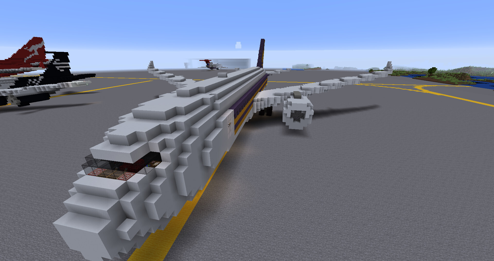 Boeing 787-9 2:1 scale with Singapore Airlines livery and interior ...