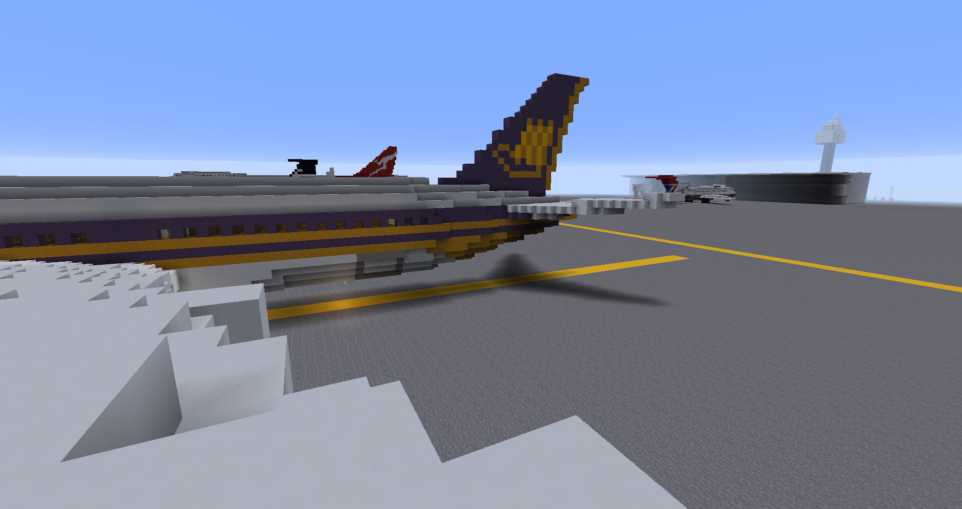 Boeing 787-9 2:1 scale with Singapore Airlines livery and interior ...