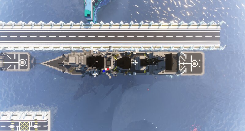 Type 45-Class Destroyer Minecraft Map