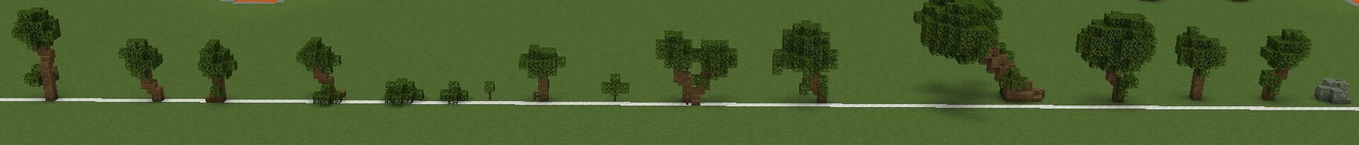 Oak Trees Minecraft Map