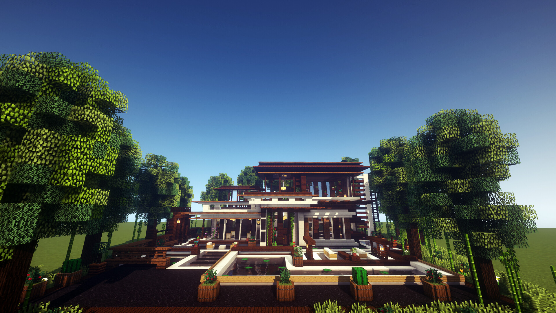 Modern Vanilla House (Free Download) Minecraft Map