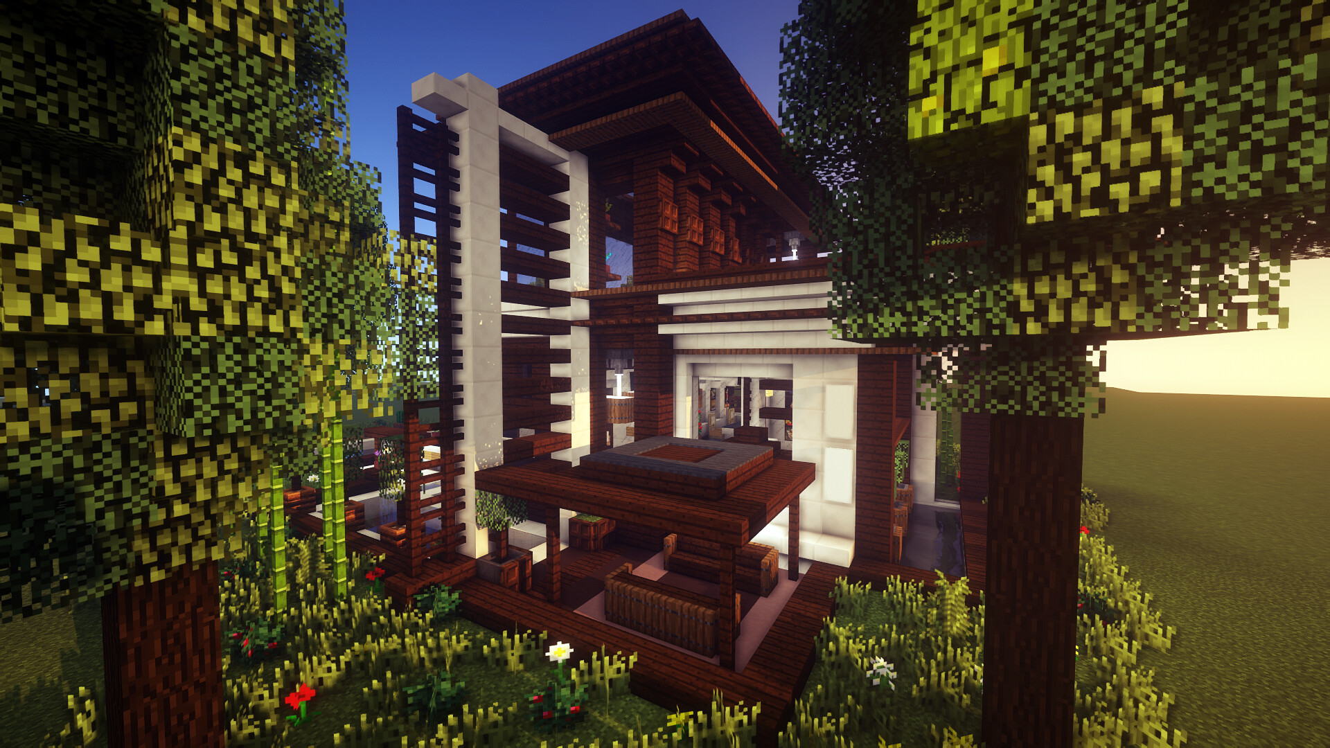 Modern Vanilla House (Free Download) Minecraft Map