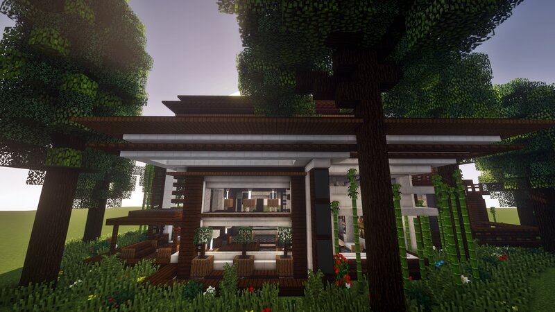 Modern Vanilla House (Free Download) Minecraft Map