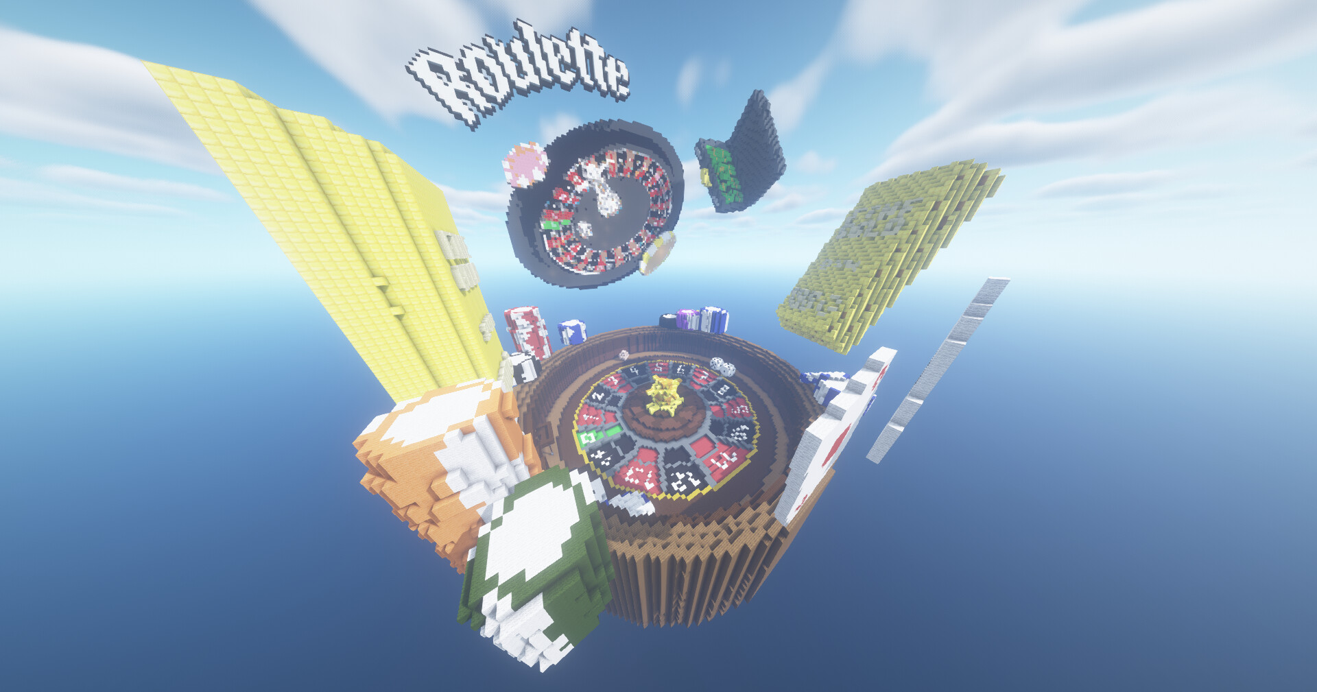 Roulette Arena - AliensBuilds 🎰 Minecraft Map