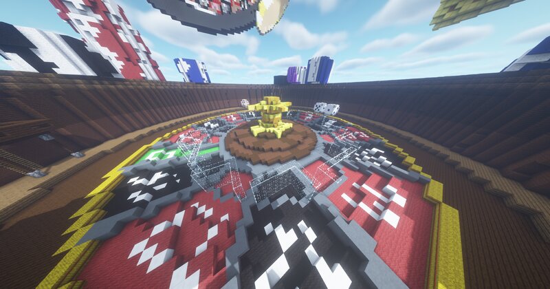 Roulette Arena - AliensBuilds 🎰 Minecraft Map