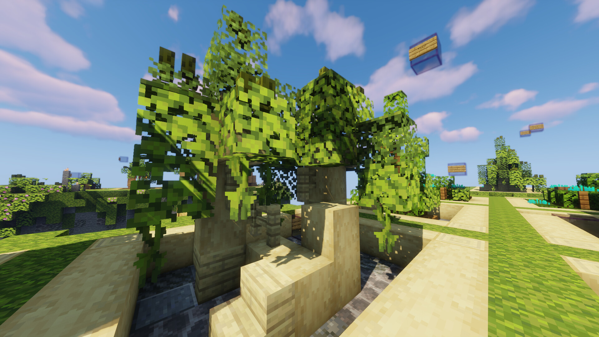 Trees and Bushes Bundle [1.18.2] [Free] Minecraft Map