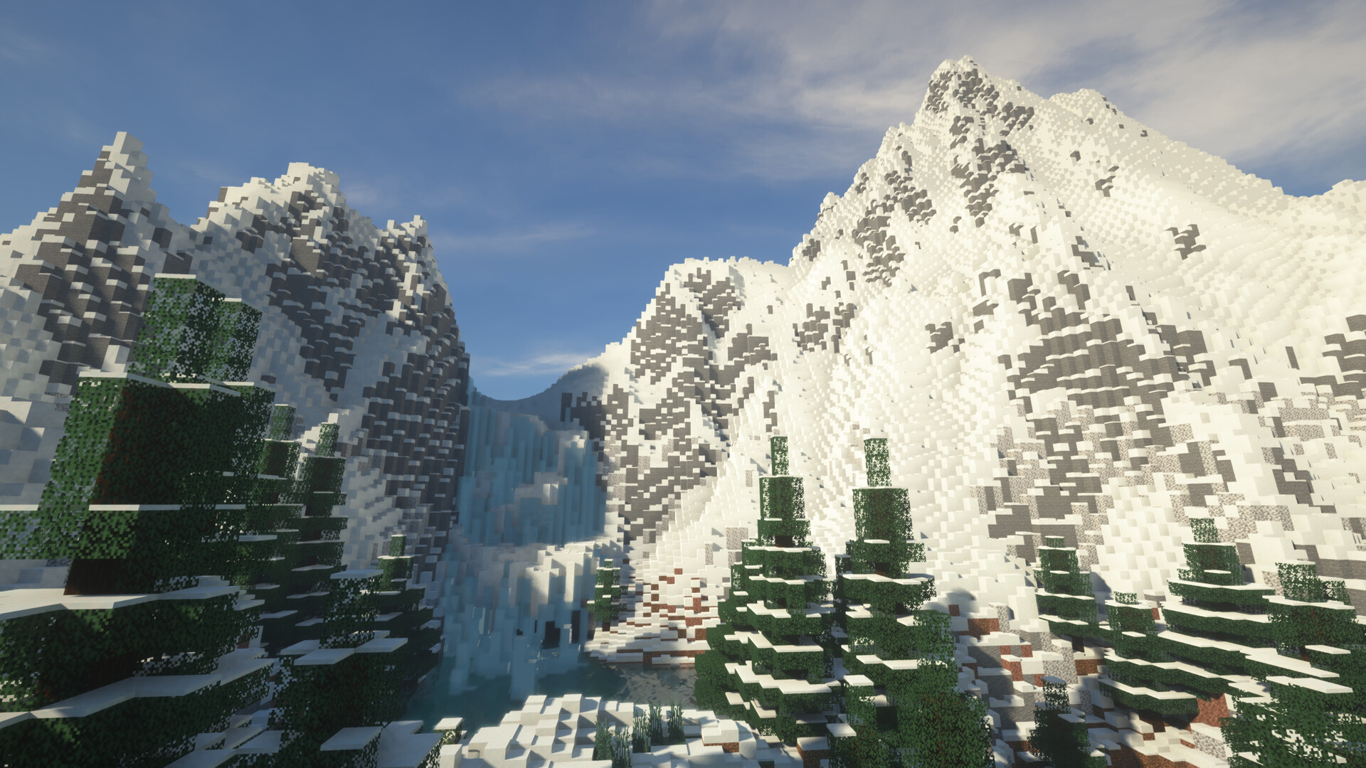 Cascades Island Minecraft Map