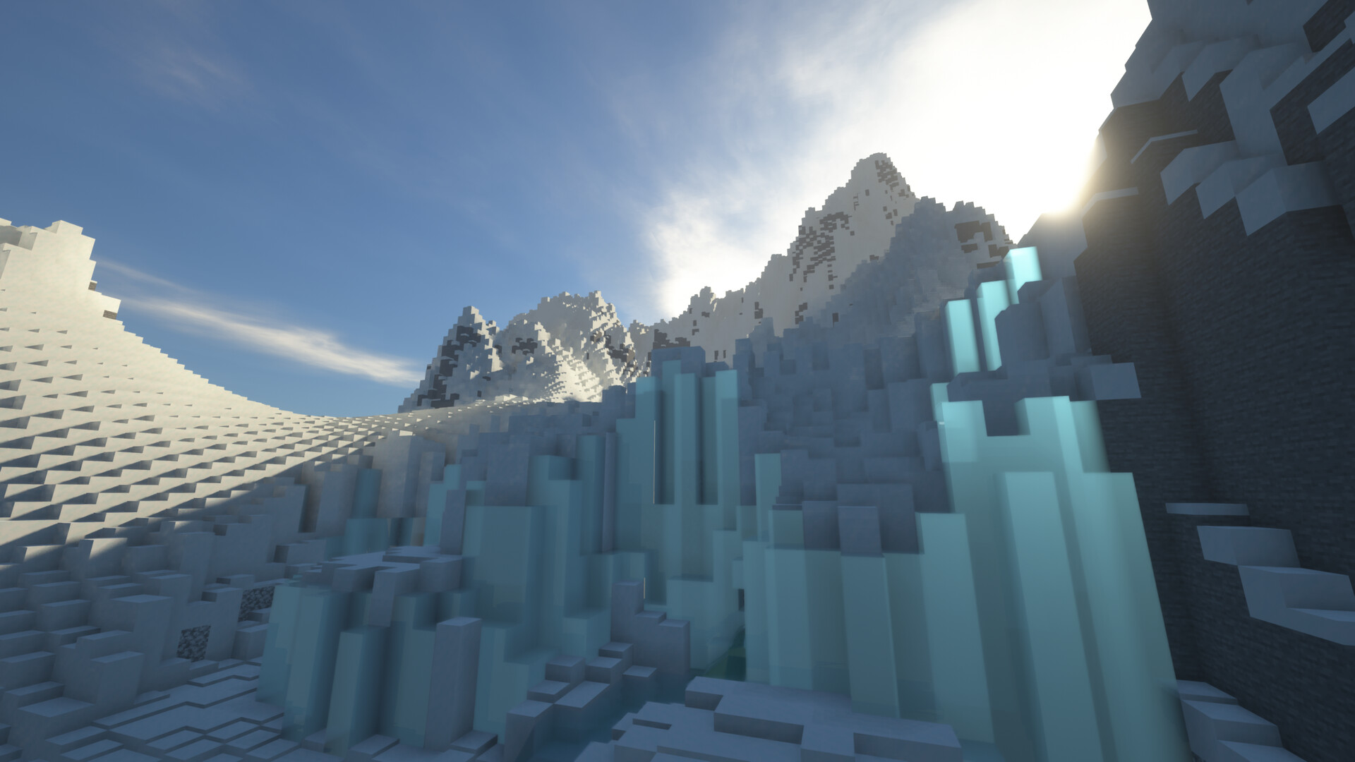 Cascades Island Minecraft Map