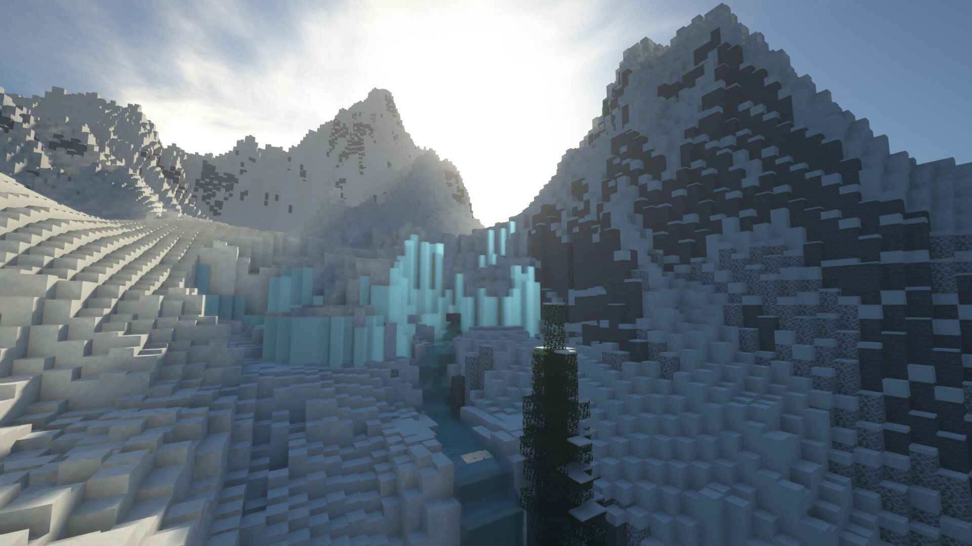 Cascades Island Minecraft Map