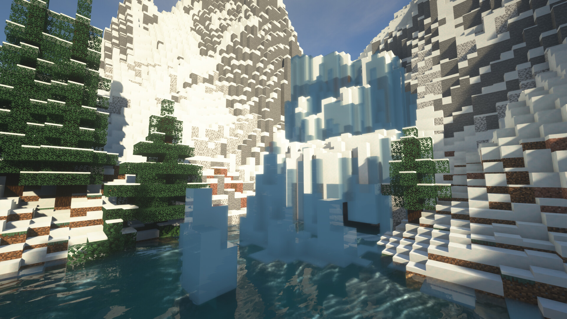 Cascades Island Minecraft Map