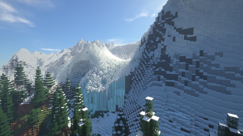 Cascades Island Minecraft Map
