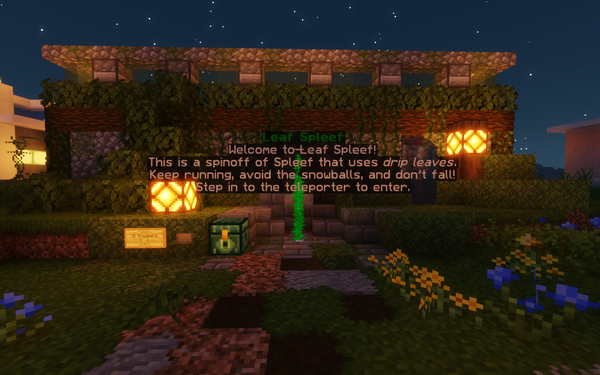 Drip Spleef Minecraft Map