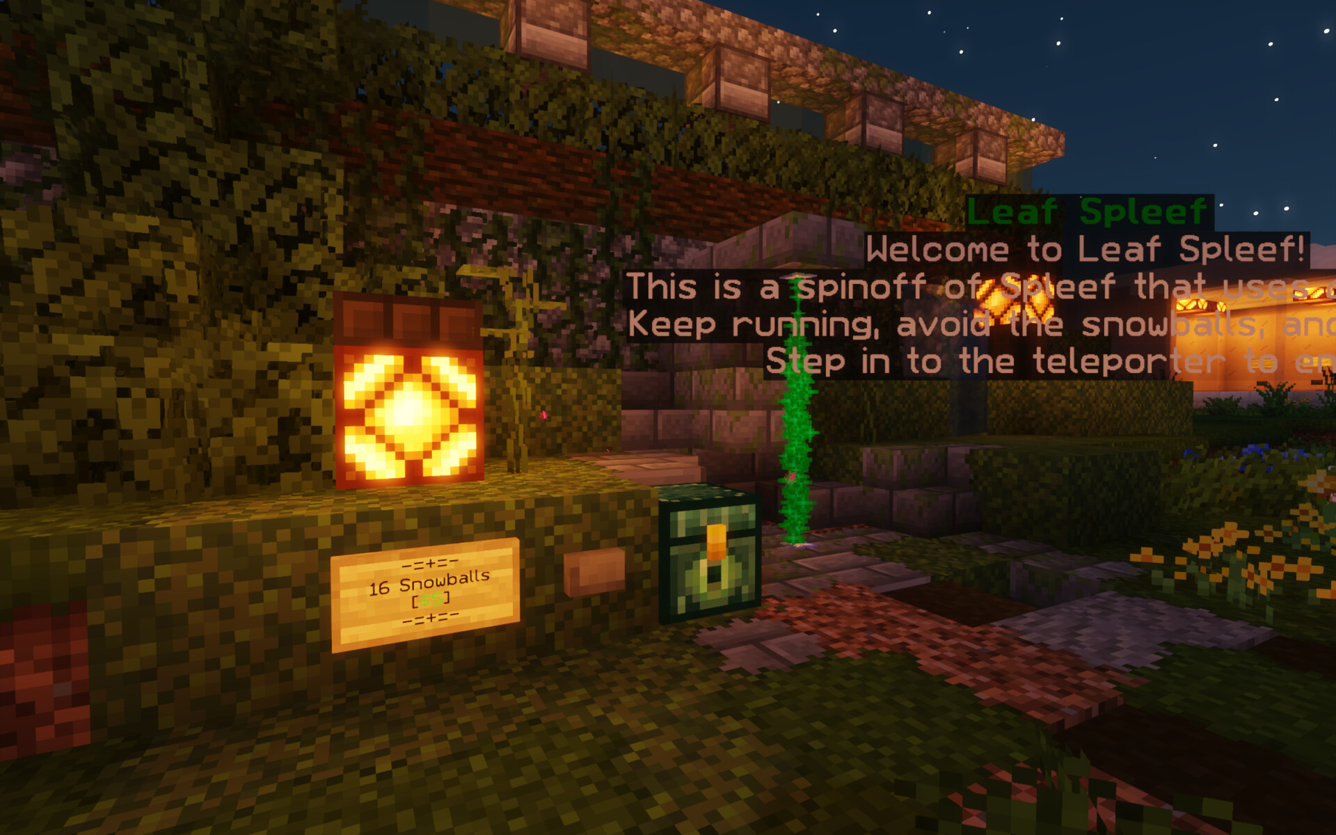 Drip Spleef Minecraft Map