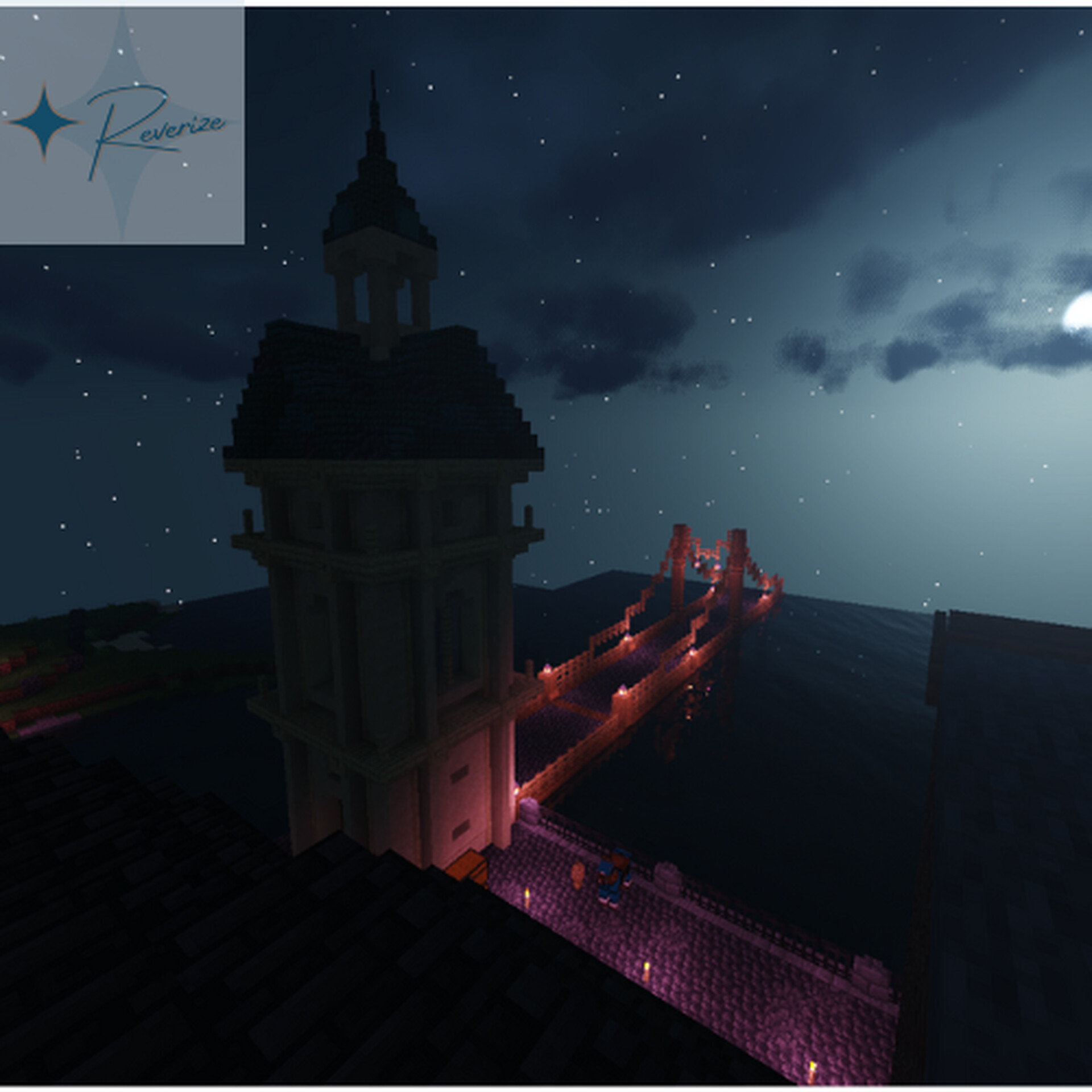 Bridge Tower | Schematic Minecraft Map