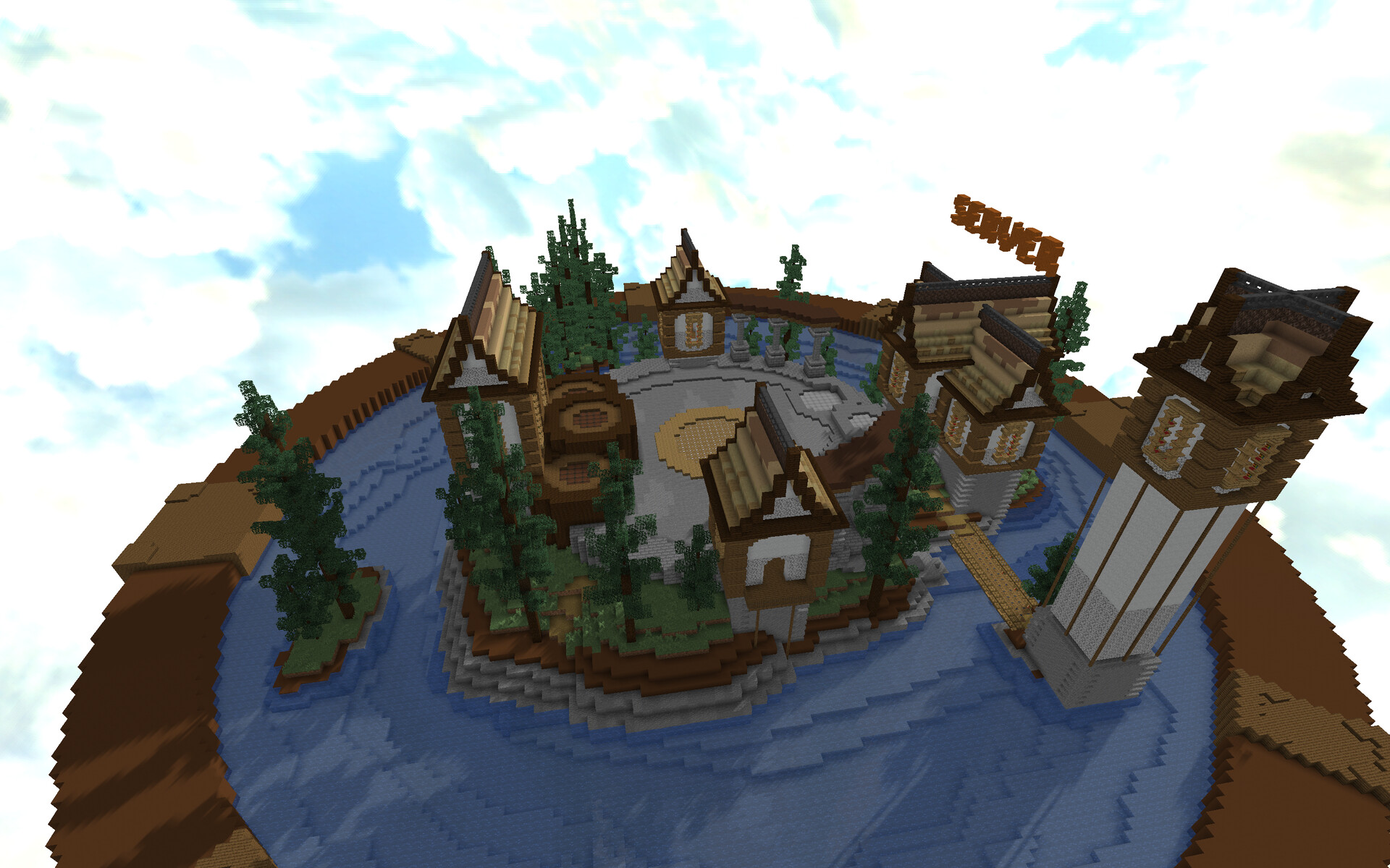 70X70 LOBBY / LOBİ [TR] [FREE] Minecraft Map