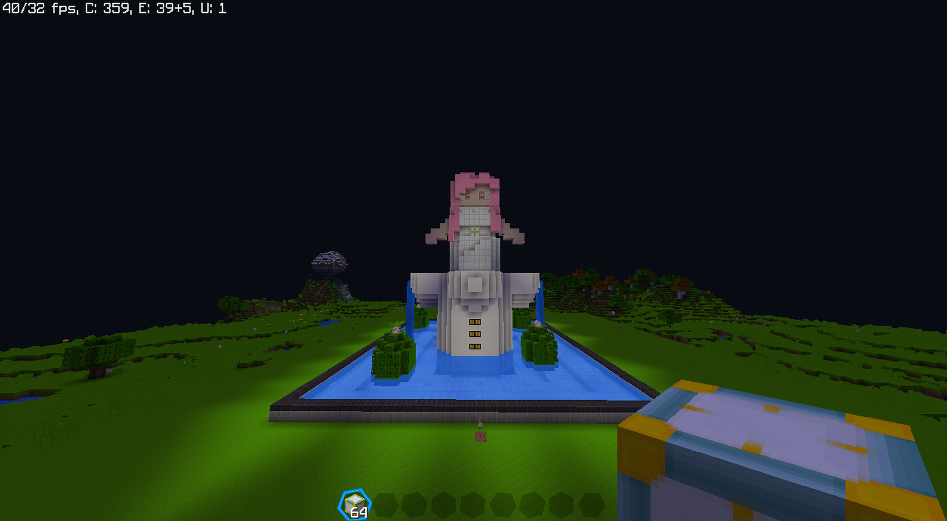 Fuente de lágrimas de Rose Quartz Steven Universe Minecraft Map