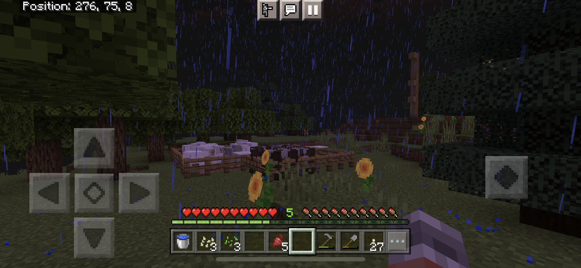 Survival World With Farms Minecraft Map