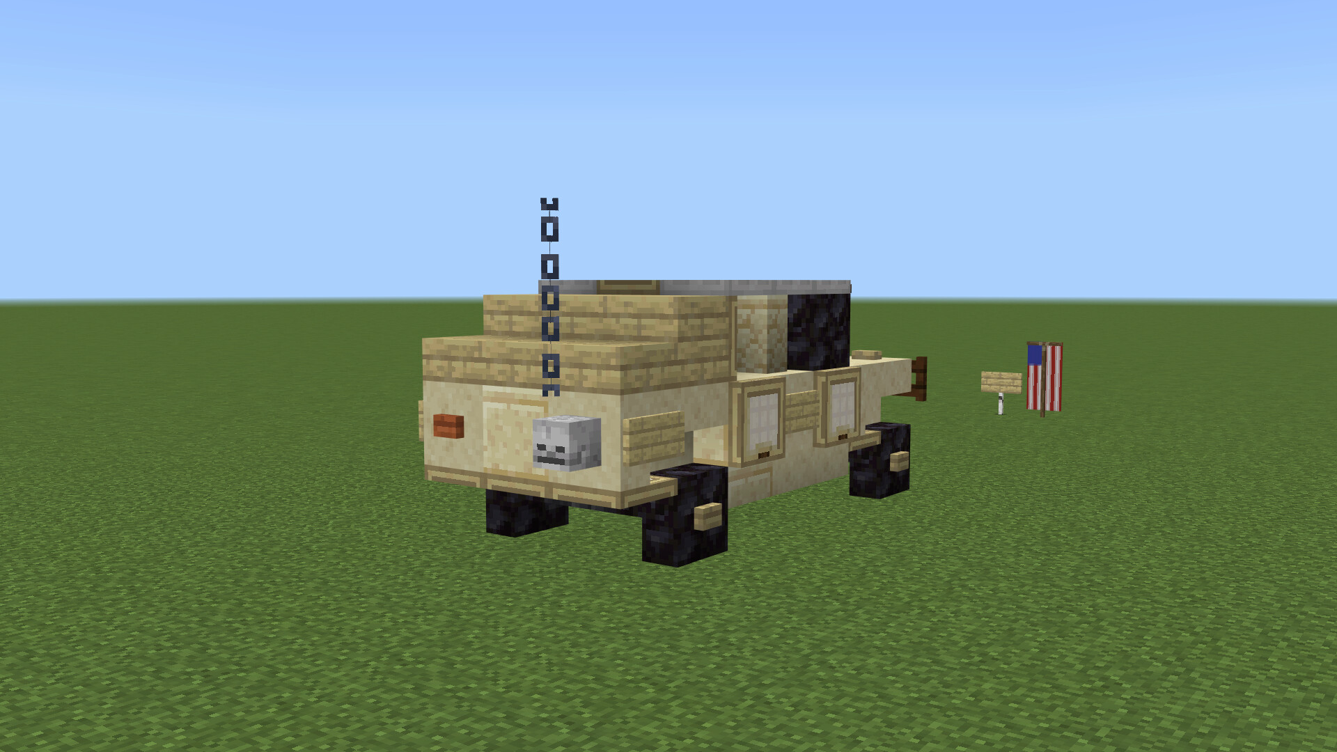 1.5:1 Humvee Minecraft Map