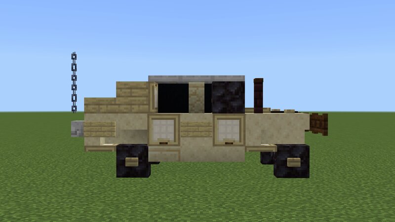 1.5:1 Humvee Minecraft Map