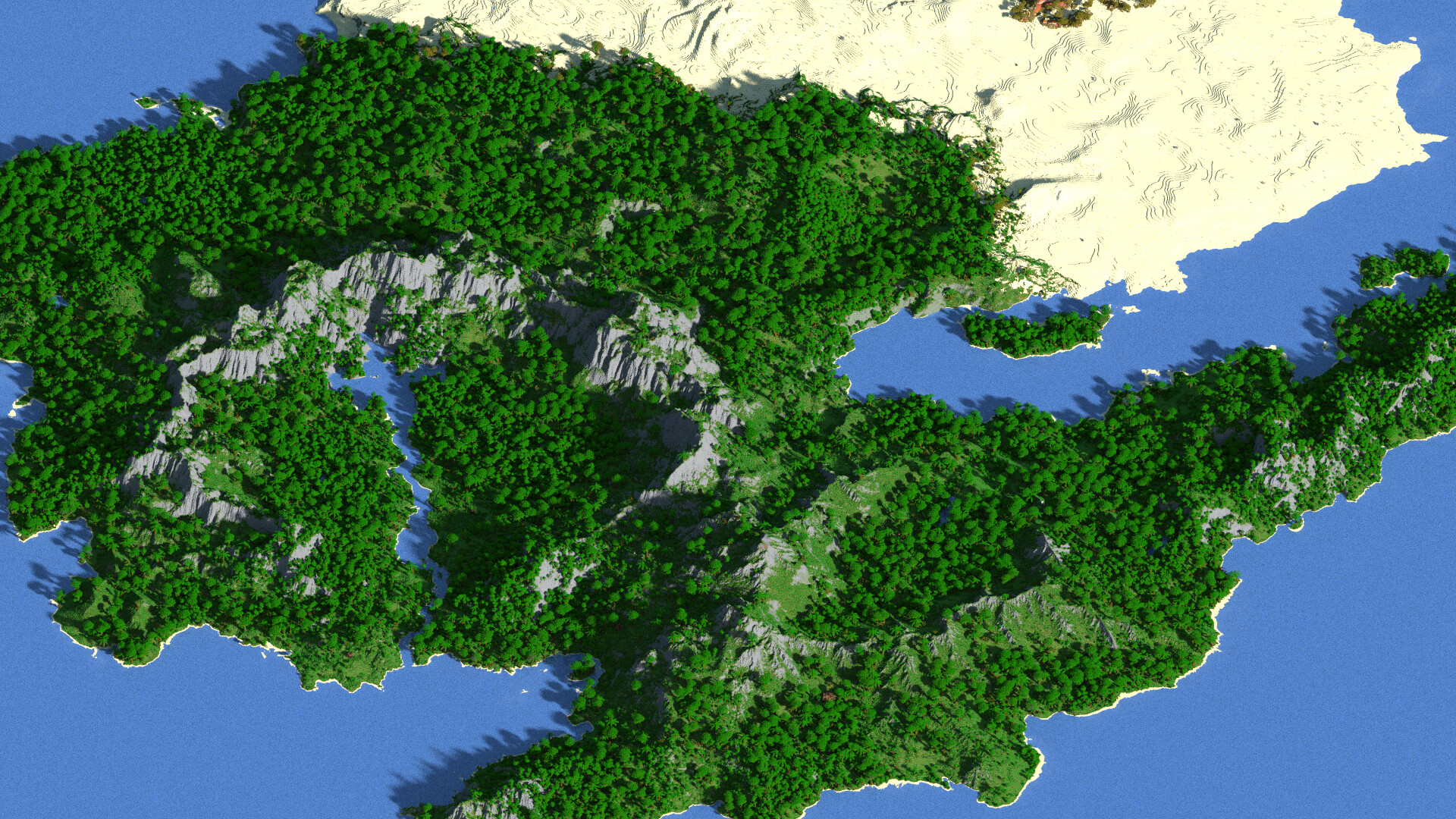 Fantasy RPGworld Lardia - WorldPainter [12000x12000 1.18] Minecraft Map