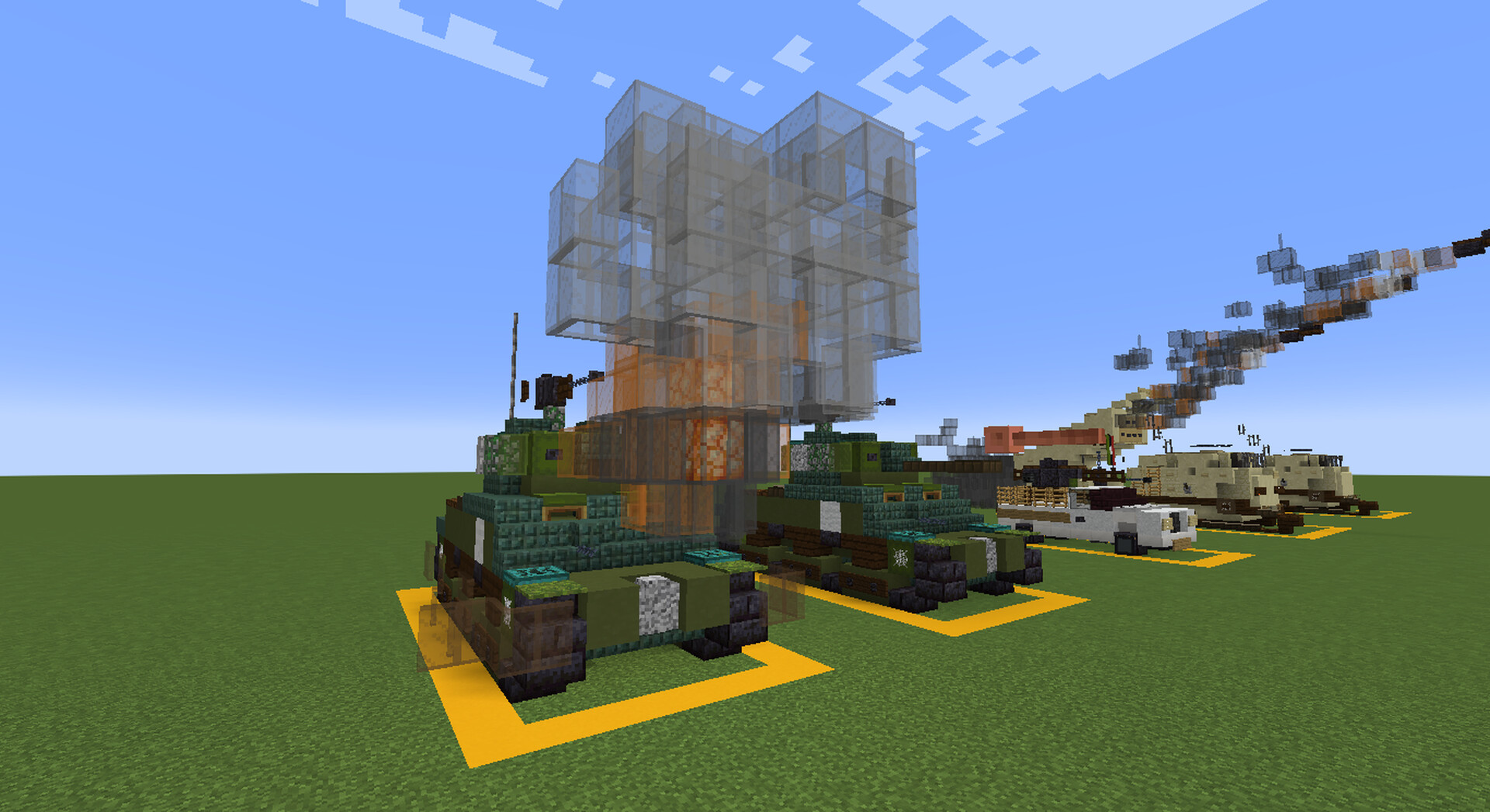 M4A1 Sherman (75) | Medium Tank 2:1 Scale Minecraft Map
