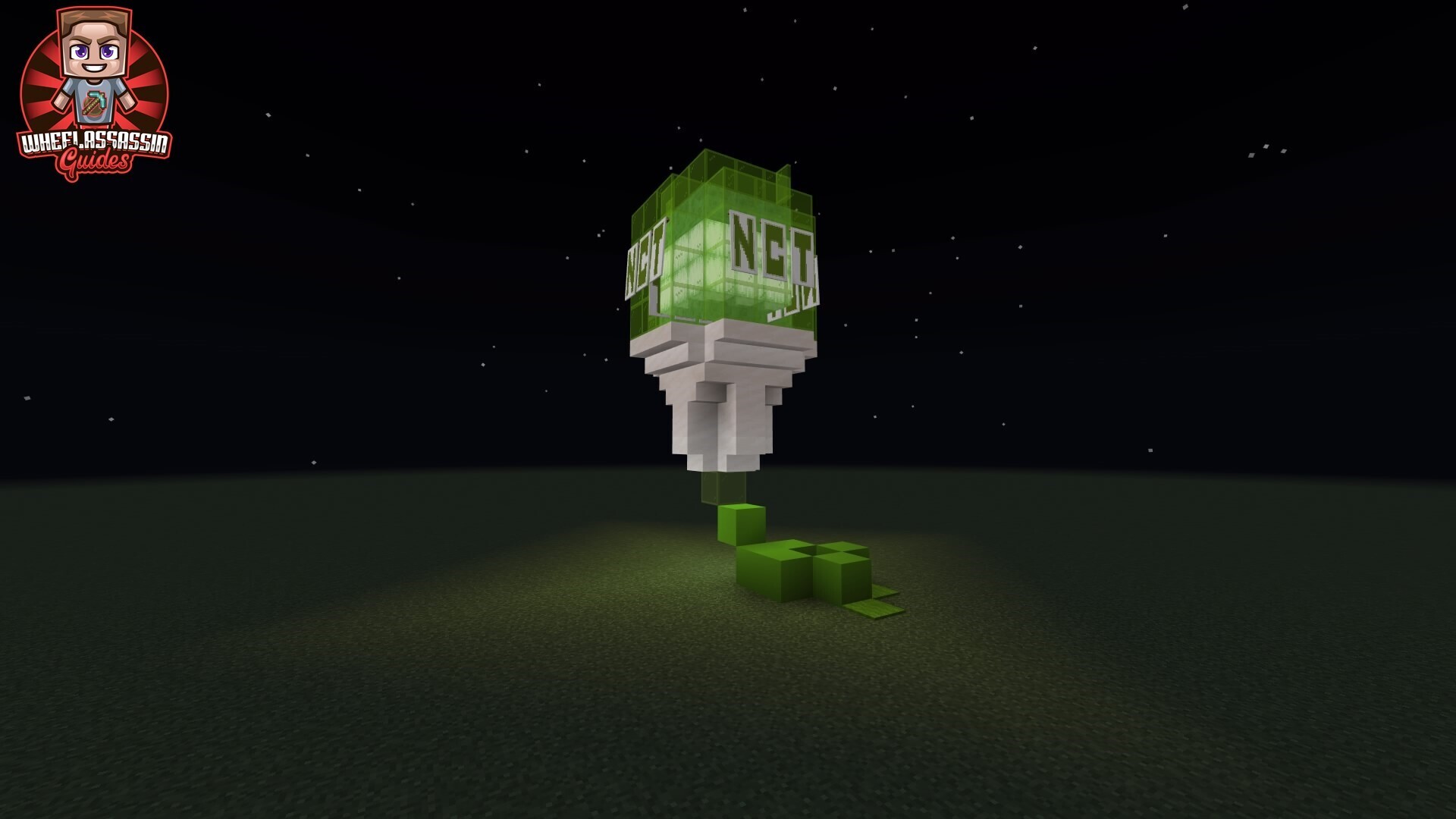 I built a small NCT 127 light stick in Minecraft!! Minecraft Map