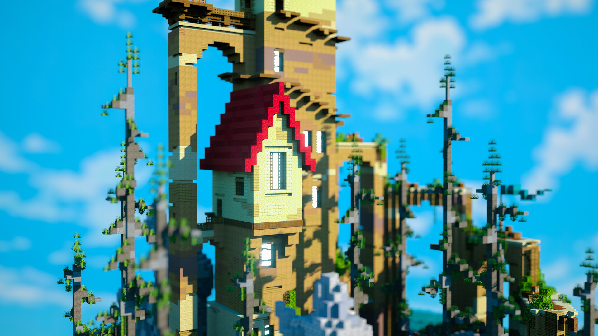 Azure Base Minecraft Map