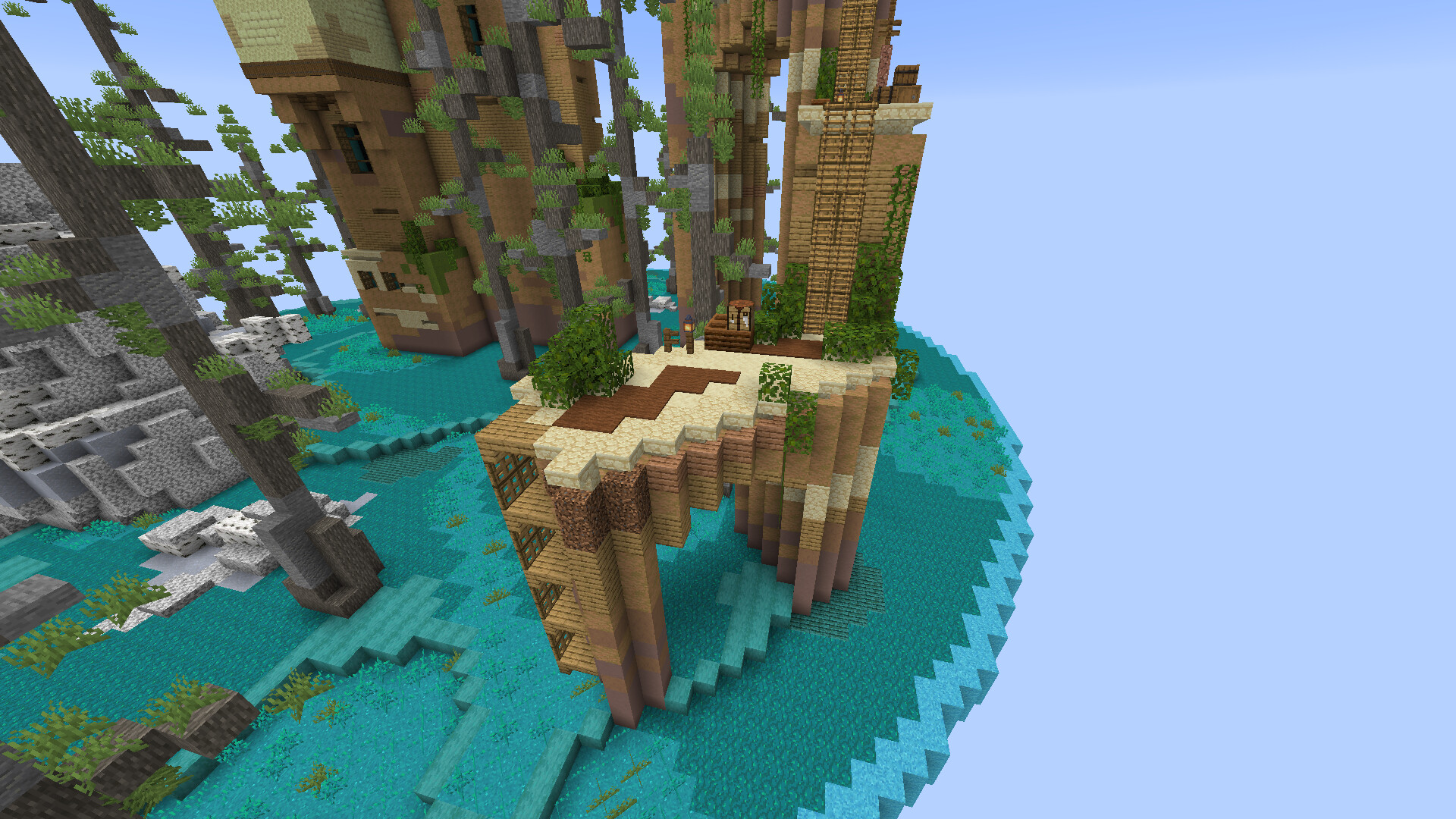 Azure Base Minecraft Map