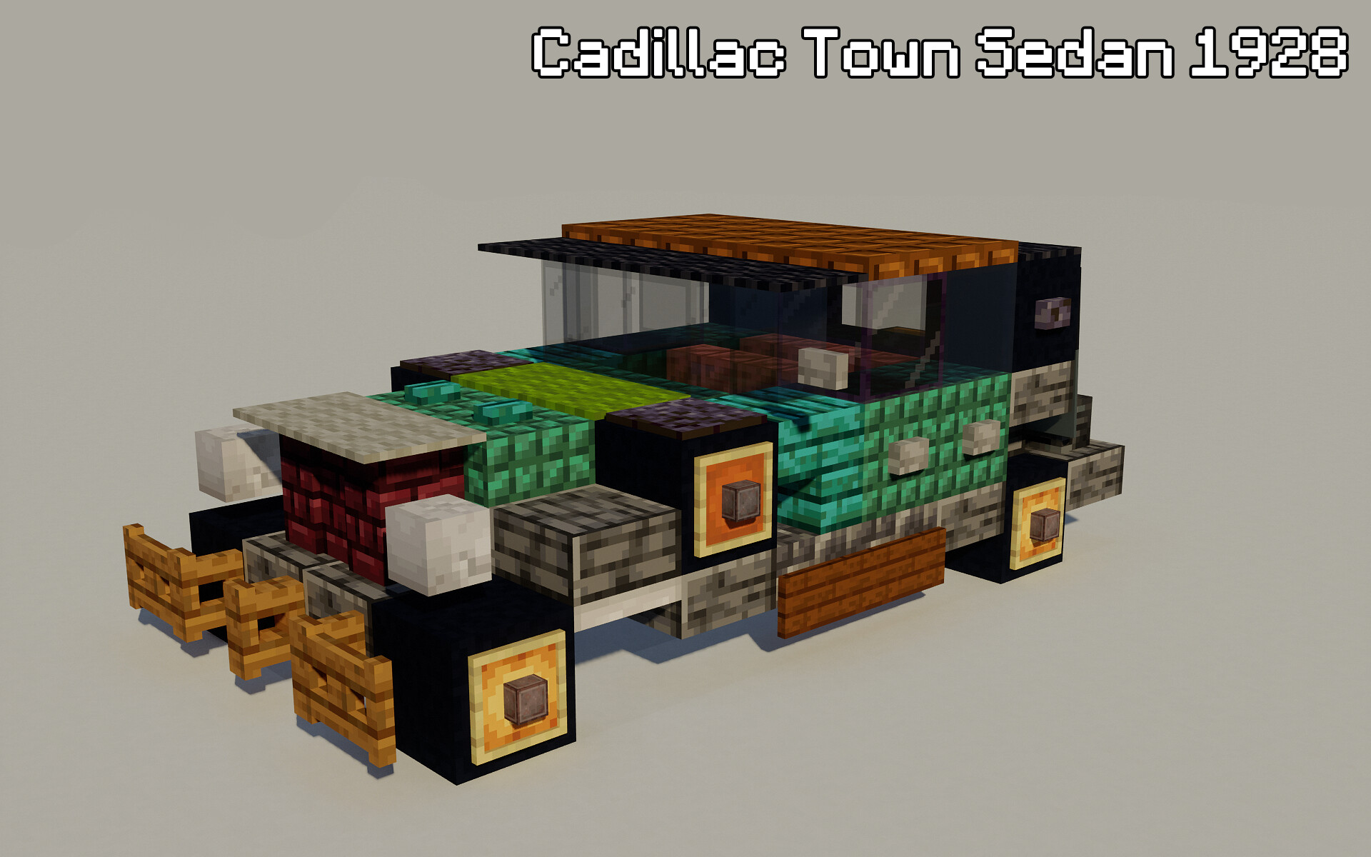 Cadillac Town Sedan 1928 Minecraft Map