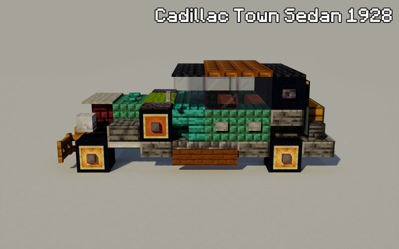 Cadillac Town Sedan 1928 Minecraft Map