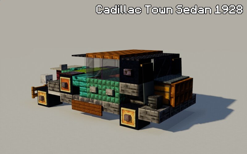 Cadillac Town Sedan 1928 Minecraft Map