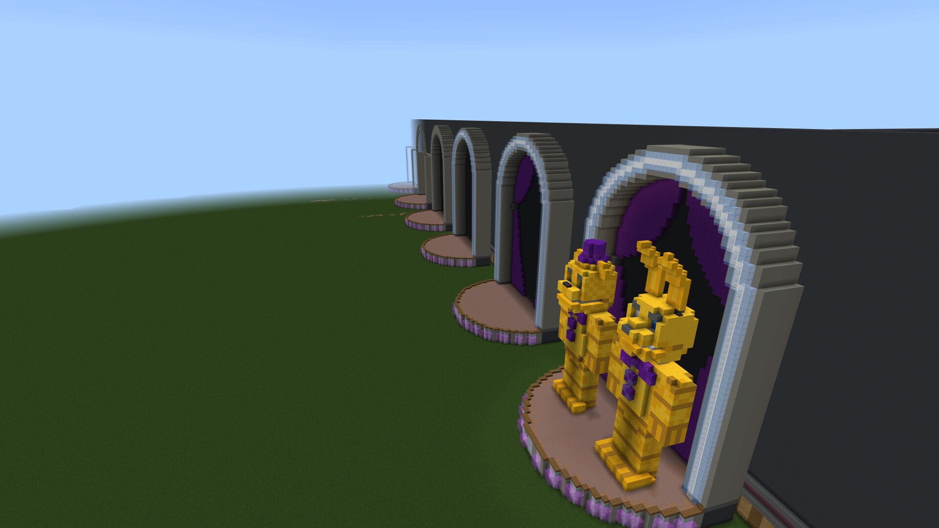 FNAF 3 Stage 01 Minigame Minecraft Map