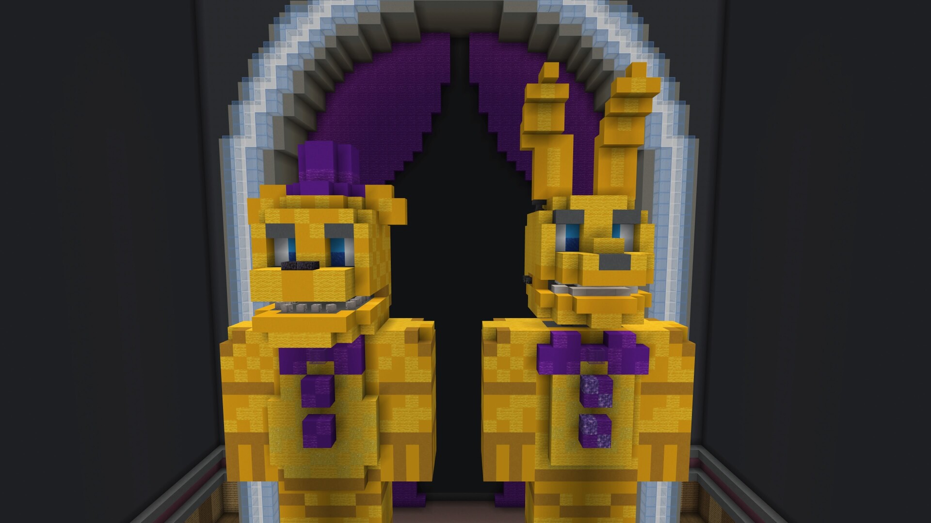 FNAF 3 Stage 01 Minigame Minecraft Map