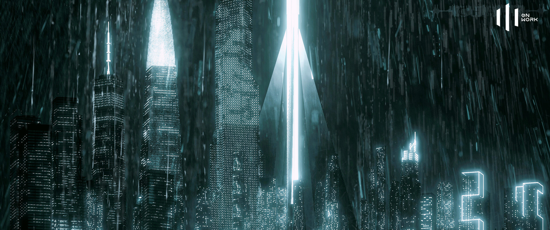 Skyscraper City. [1000 meters +] phase I Minecraft Map