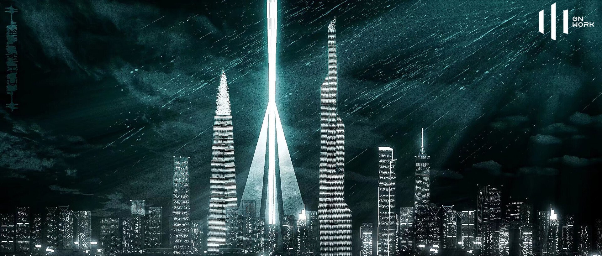 Skyscraper City. [1000 meters +] phase I Minecraft Map